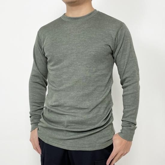 ベルギー軍 グリーングレー FR ロングTシャツ 新品 T89N- – L.A.BOY